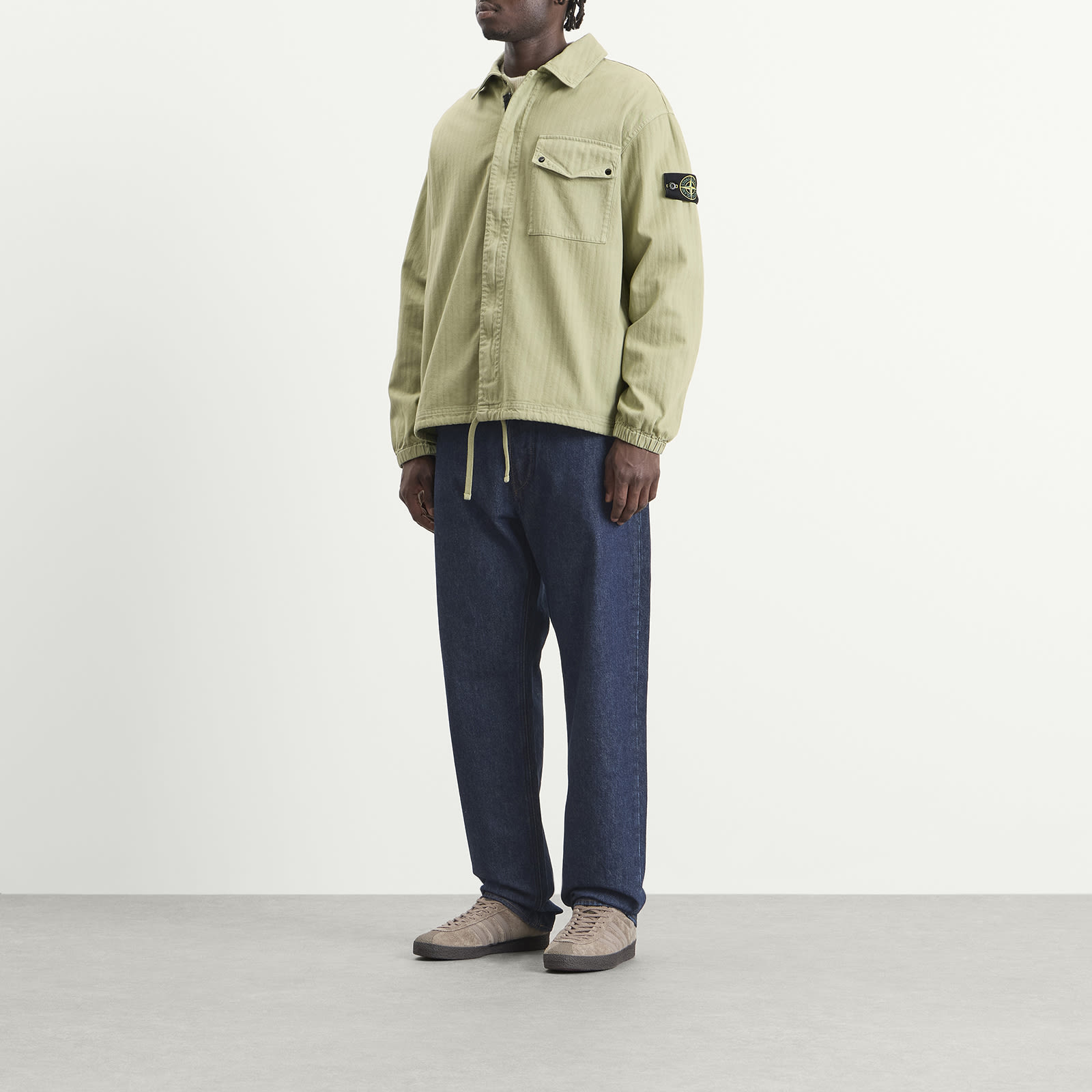 STONE ISLAND Stone Island Rinsed Straight Leg Denim Jeans